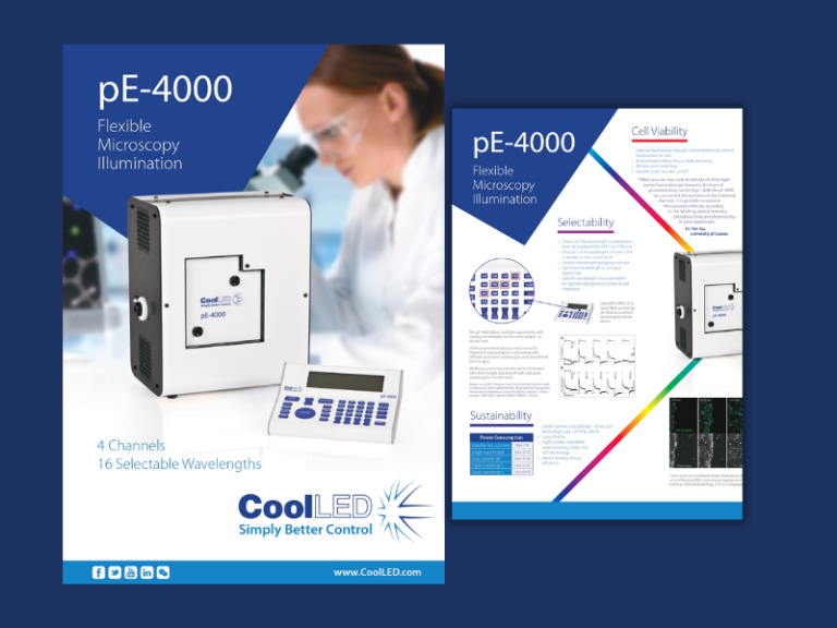CoolLED pE-4000 Technical Data Sheet - Iota Sciences